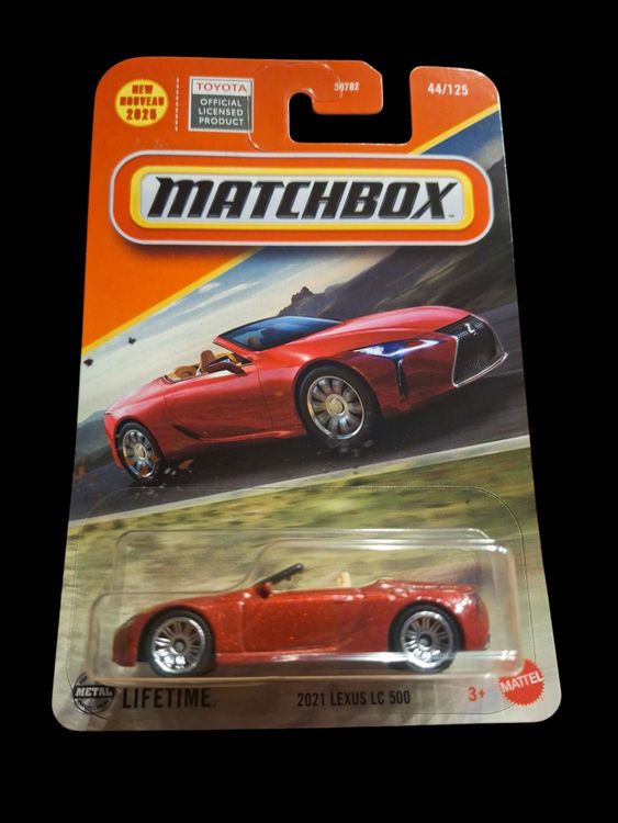 Matchbox 2025 2021 Lexus LC 500 44/125 L (Neu und originalverpackt) in ...