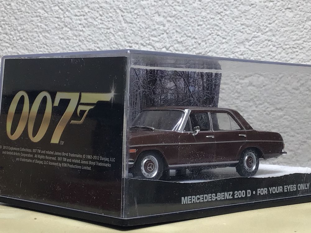 007 James Bond Mercedes Benz 200 D, 1:43 Sammler (Neu (gemäss ...