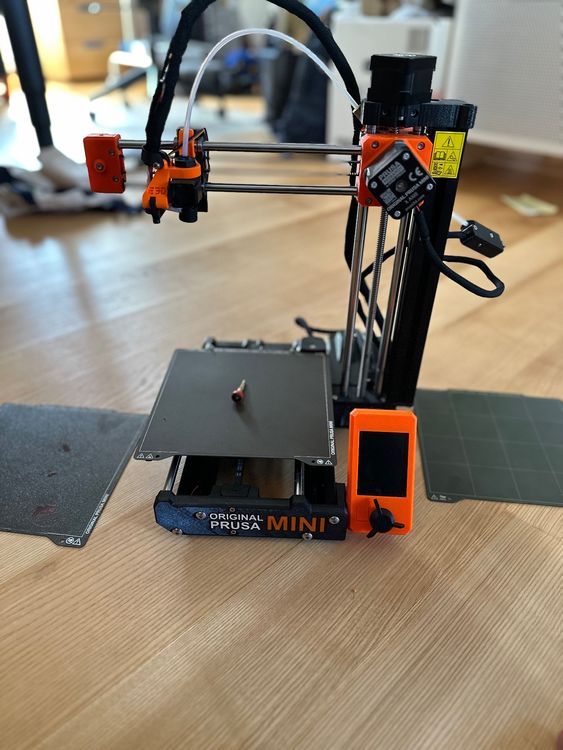 Prusa Mini+ mit E3D Revo upgrade und Steel Sheets (Gebraucht) in Therwil für CHF 350 – nur ...