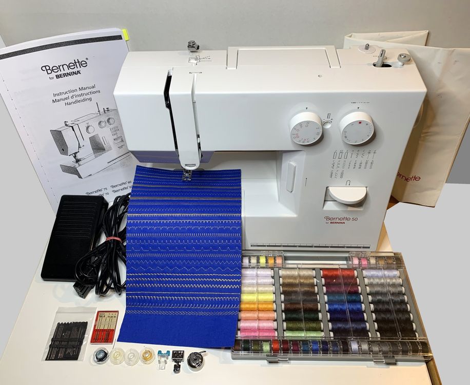 Nähmaschine BERNINA Bernette 50 frisch ab Service (Gebraucht) in ...