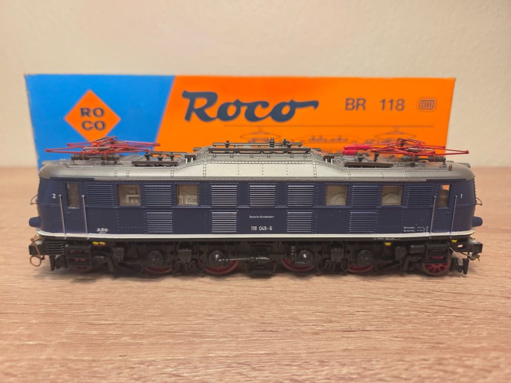 Roco 43431 E-Lok BR 118 DB H0 (D'occasion) à St-Aubin-Sauges pour CHF ...