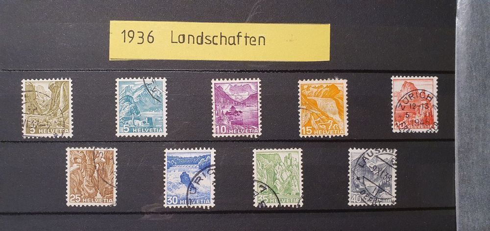 Landschaften 1936 (Gebraucht) in Bütschwil für CHF 1 – mit Lieferung auf Ricardo kaufen