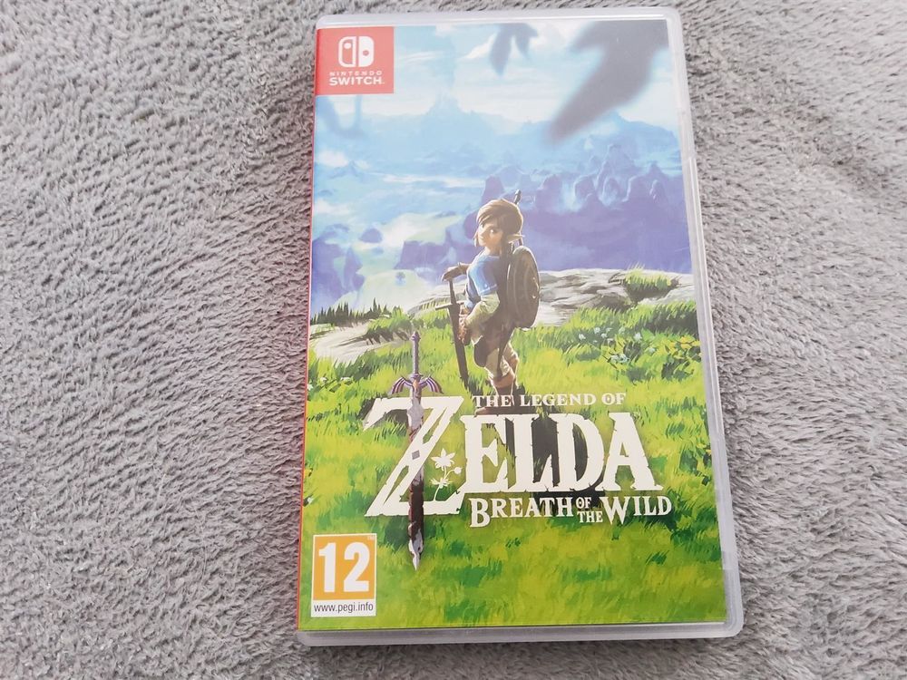 ZELDA BREATH WILD NINTENDO SWITCH (Gebraucht) in Villars-le-Terroir für ...