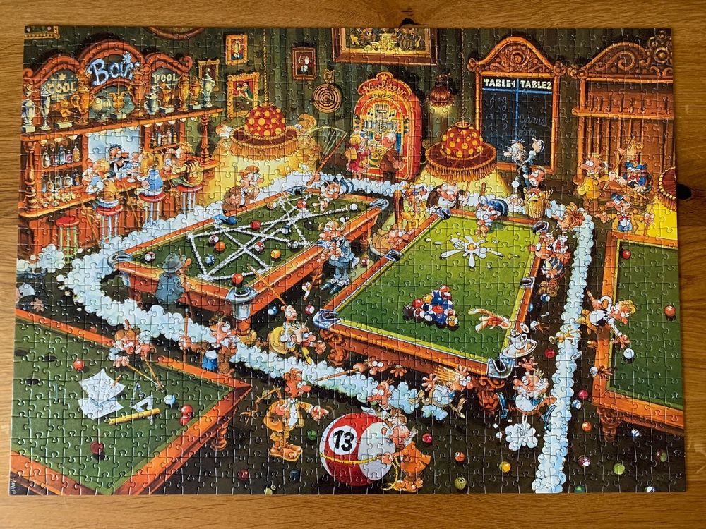 Heye Puzzle 1000, Fool Billiard, Ryba | Kaufen auf Ricardo
