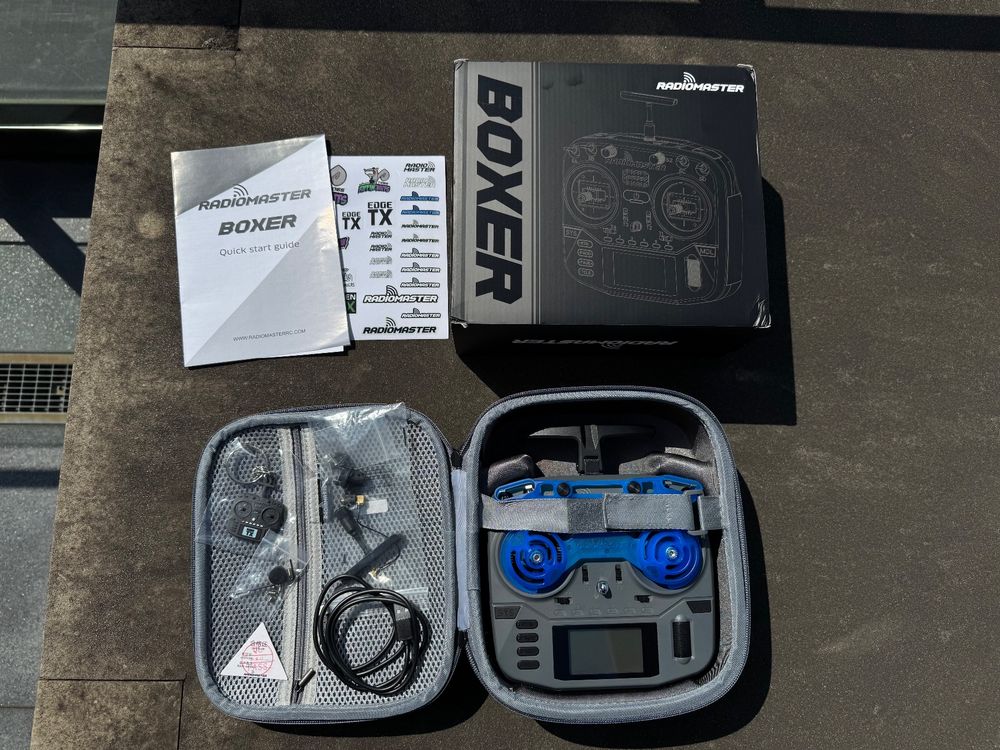 Radiomaster Boxer Crush ELRS inkl. LED & Antennen-Mod (Neu (gemäss ...