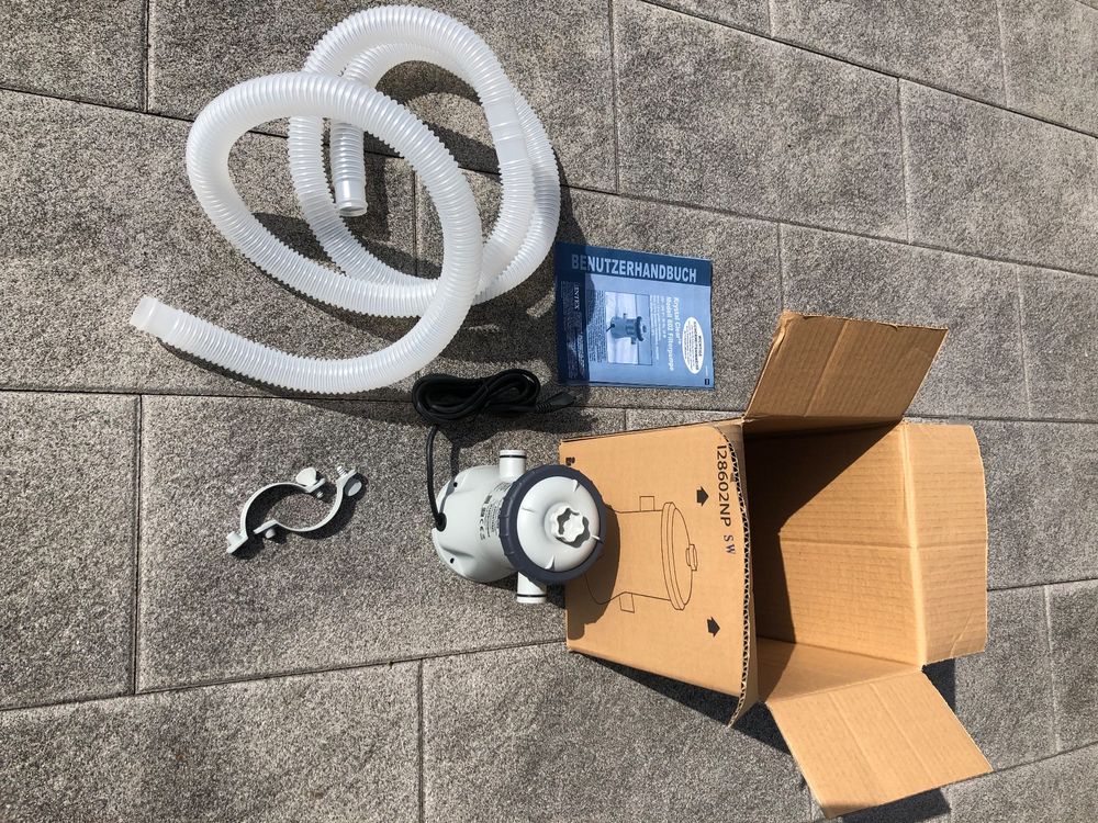 Intex Poolpumpe Krystal Clear / Model 602 (Neu (gemäss Beschreibung ...