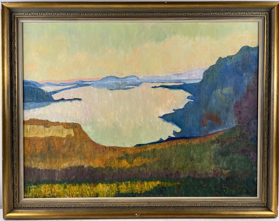 Grosse Landschaft Gemälde Signiert. (Gebraucht) in Neuhausen am Rheinfall für CHF 3620 – nur ...