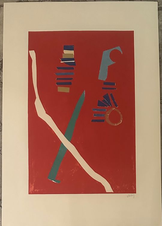 André Lanskoy (1902-1976) Grosse Litho Signiert (Gebraucht) in Hochdorf für CHF 15 – mit ...