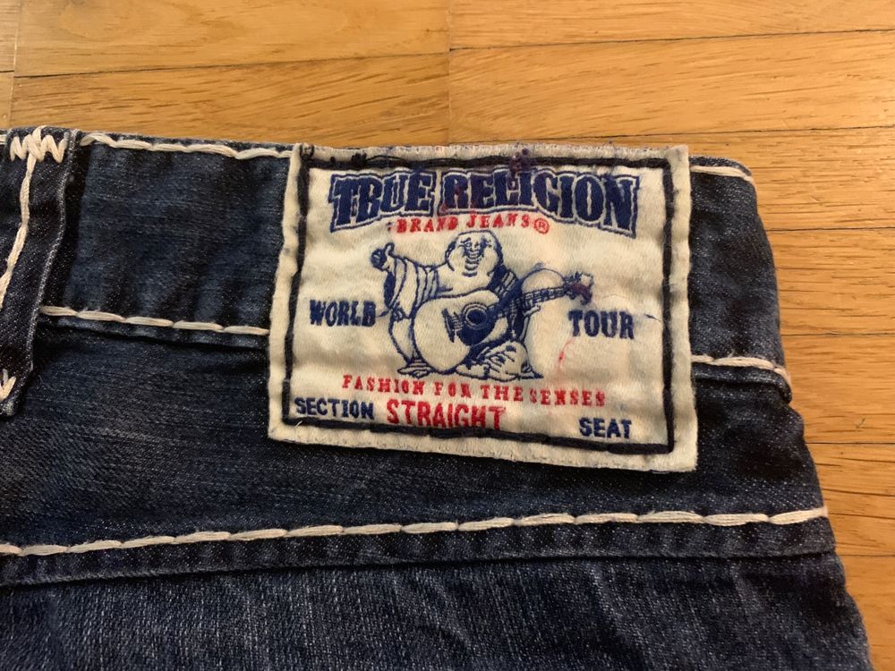 True Religion originale Jeans mit weissen Nähten | Kaufen auf Ricardo