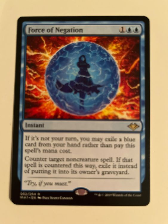 1 x Force of Negation - Magic: The Gathering - MtG (Gebraucht) in ...