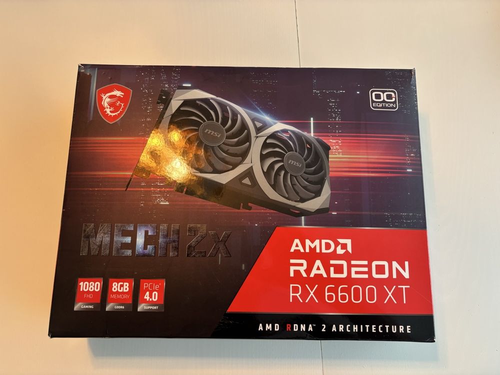 MSI Radeon RX 6600 XT 8G OC - Top Zustand! (Gebraucht) in Sissach für ...
