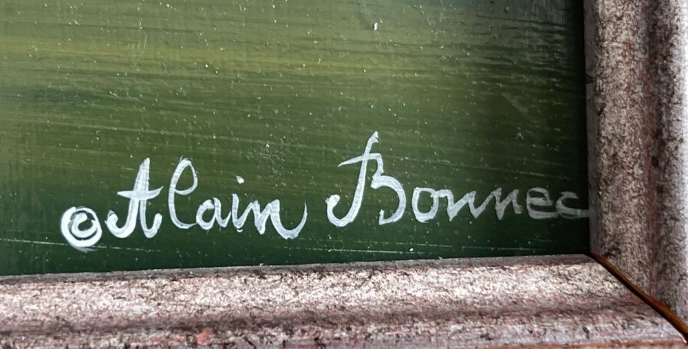 Alain BONNEC (1952) Gemälde (Gebraucht) in Root für CHF 110 – mit ...