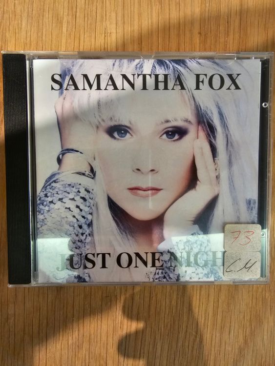 CD - Samantha Fox – Just One Night | Kaufen auf Ricardo