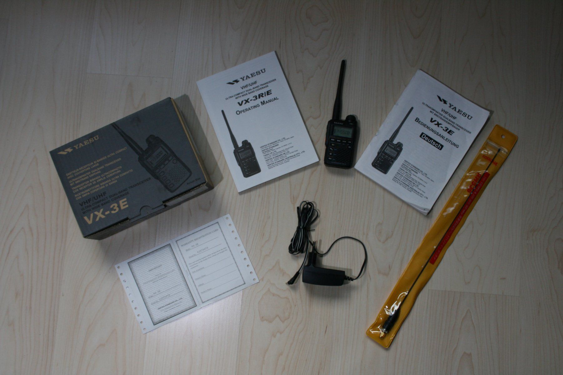 Yaesu VX-3E, Ultrakompakter Dualband-Transceiver Amateurfunk (Gebraucht ...