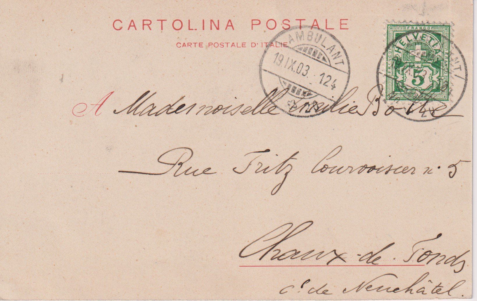 AK Mendrisio Viale alla Stazione - Ospedale, animata 1903 (D'occasion ...