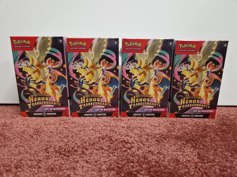 4x Pokémon Ascended Heroes Booster-Bundles FR (Neu und originalverpackt ...