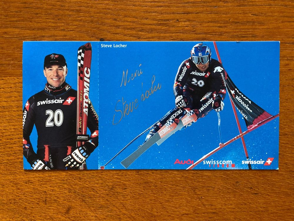 Steve Locher / orig. AK (Neu (gemäss Beschreibung)) in Lovens für CHF 6 ...