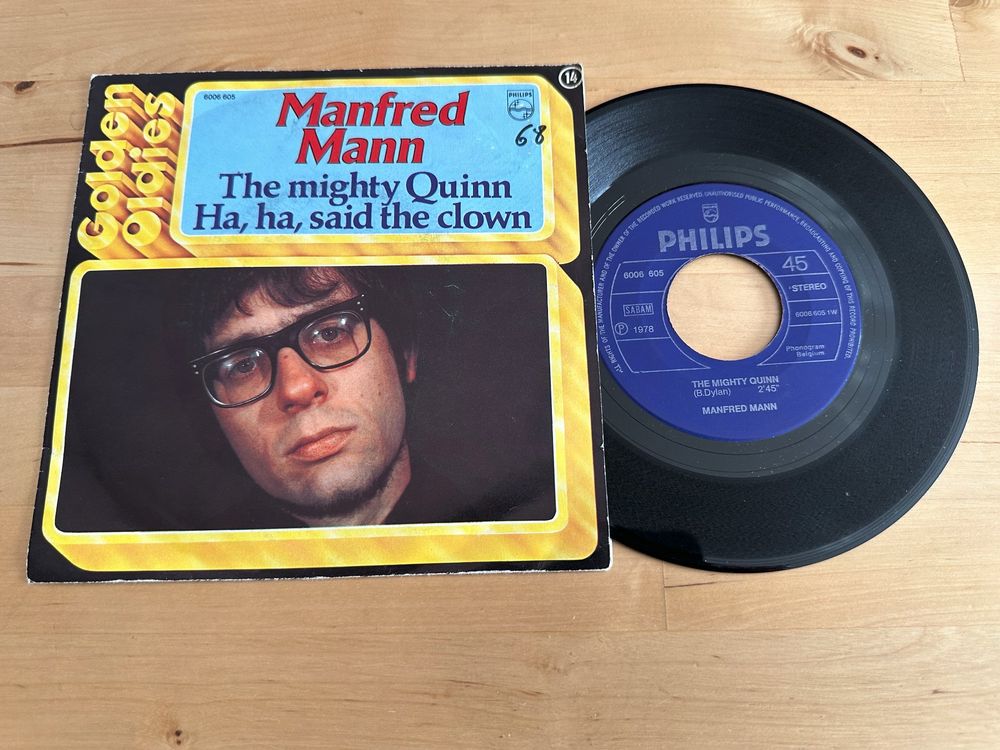 MANFRED MANN Super Hits The might quinn Ha ha said the clown (Gebraucht ...
