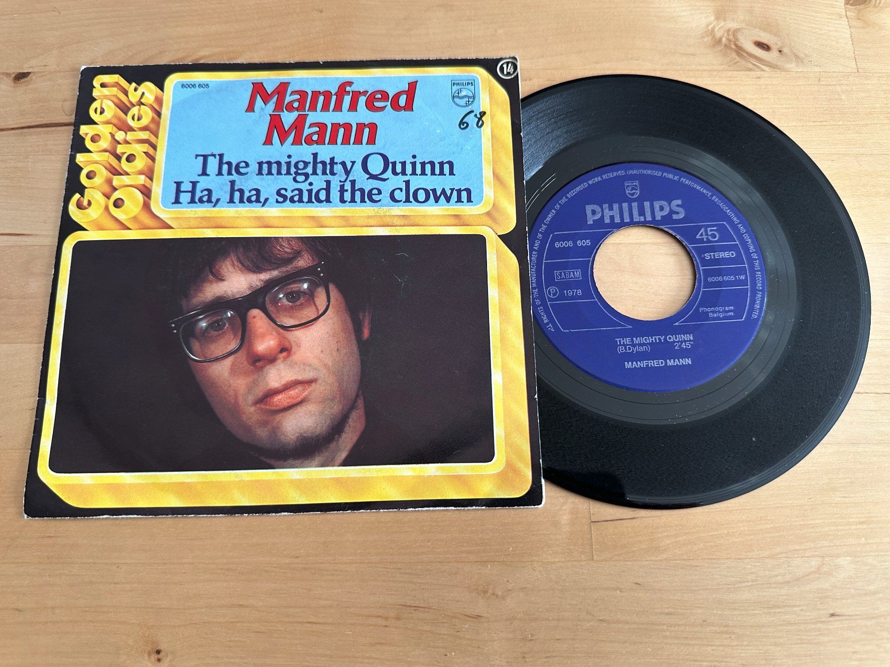 MANFRED MANN Super Hits The might quinn Ha ha said the clown (Gebraucht ...