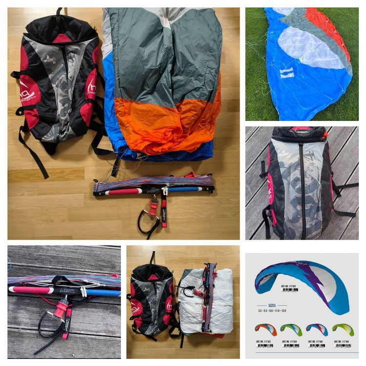 SnowKite Set HQ Apex 11m, Bar, 2019, Landkite (Gebraucht) in Pfäffikon ...