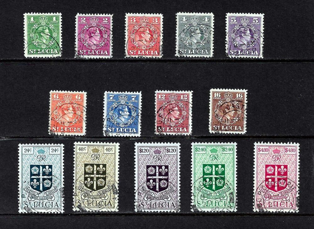 St. Lucia – 1949 – George VI (Gebraucht) in Au ZH für CHF 19 – mit ...