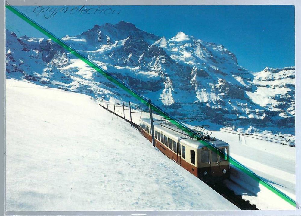 Kleine Scheidegg. Jungfraubahn. Jungfrau. Silberhorn. (Gebraucht) in Horw für CHF 2 – mit ...