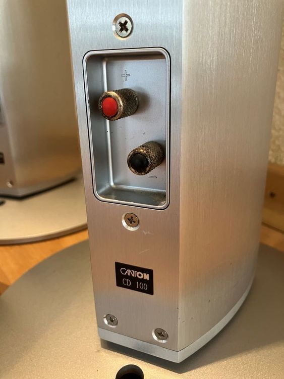 Canton CD 100 + CD 10 II. Komplettset in Aluminium. NP €938! (Gebraucht ...