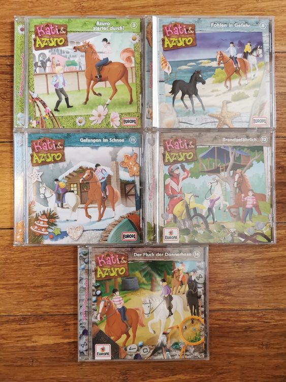 Kati & Azuro CD-Sammlung, 5 Stück, Top Zustand für Kinder (Gebraucht ...