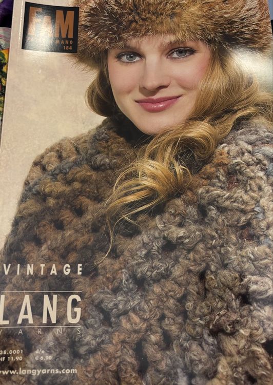 Vintage Lang Yarns Knitting Pattern, Mano 104, Winter (Gebraucht) in ...