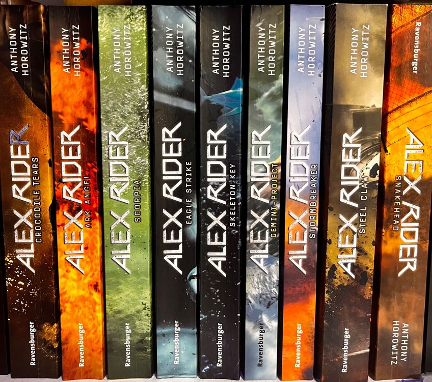 Alex Rider Bücher 9 Stück von Anthony Horowitz (Gebraucht) in Wildberg ...
