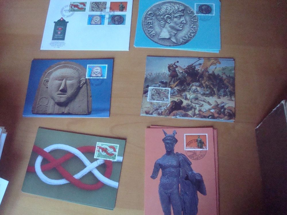 CH 1986 FDC und seltene Maximumkarten (Gebraucht) in Gordola für CHF 1.5 – mit Lieferung auf ...