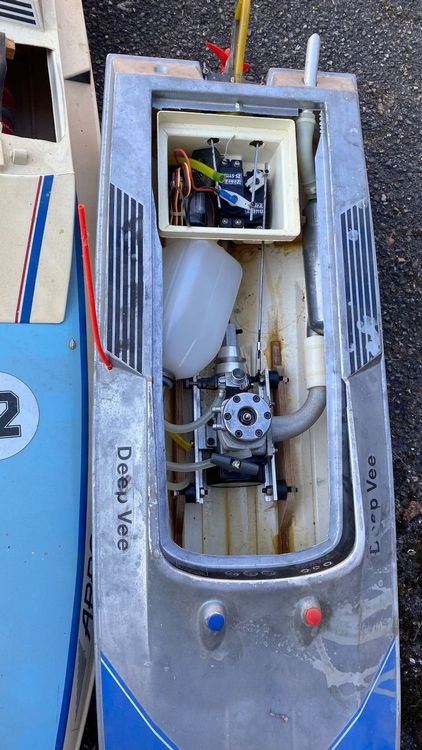 Graupner Arrow / Key Biscane Verbrenner und Elektro Rennboot (Gebraucht ...