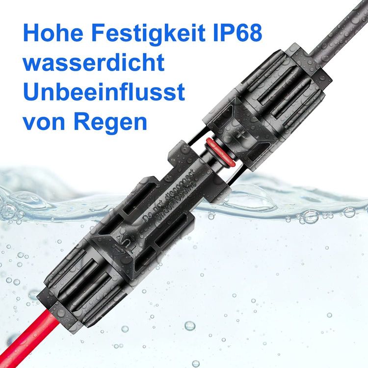 4 Y-Abzweig-Solarpanel-Adapter Stecker Solarpanel Solarkabel (Neu (gemäss Beschreibung)) in Thun ...