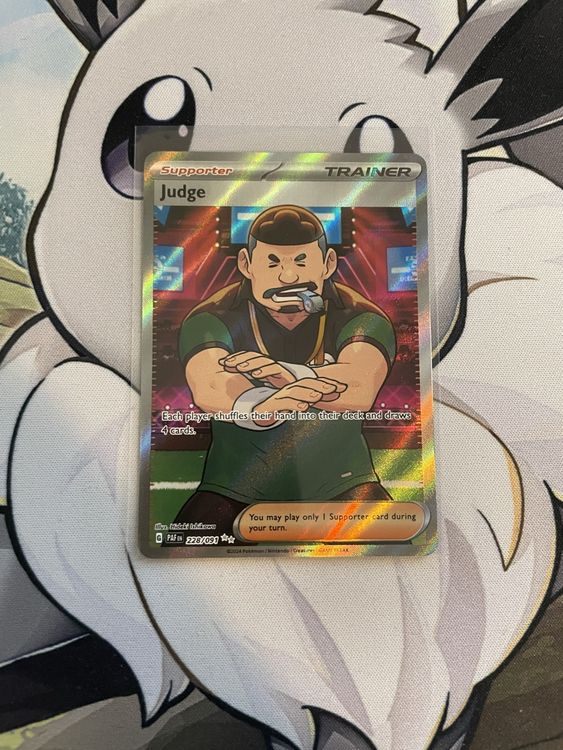 Pokemon Karte Judge FA Paldean Fates EN #1 (Neu (gemäss Beschreibung ...