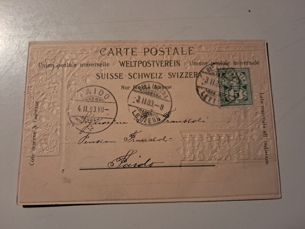 Bellinzona vista dal mio pergolato (Usato) a Gorduno per CHF 11 – con ...