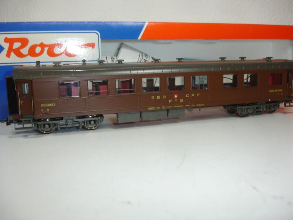 ROCO: SBB Speisewagen, alte Bauart / wagon-restaurant | Kaufen auf Ricardo