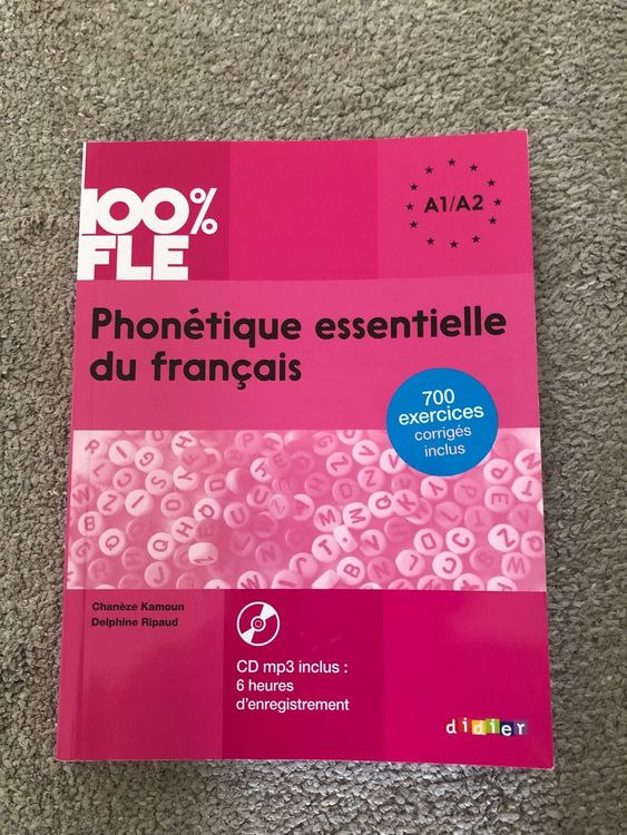 Livre de phonétique français langue étrangère (Neu (gemäss Beschreibung ...