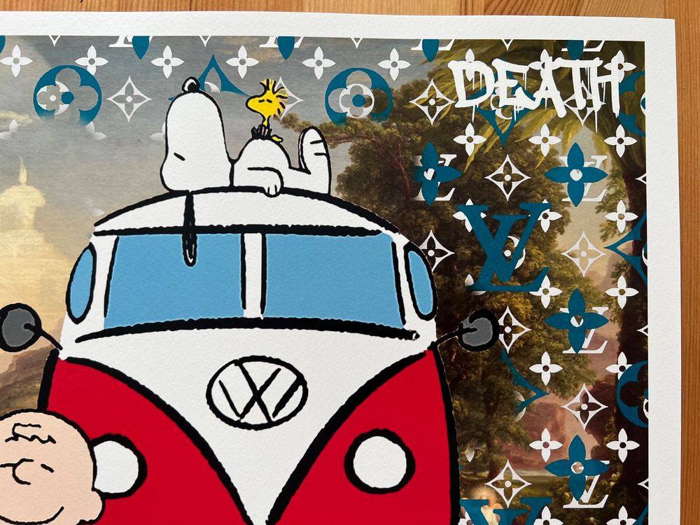 DEATH NYC « Vuitton Snoopy VW Bus » 27/100 (Neu (gemäss Beschreibung ...