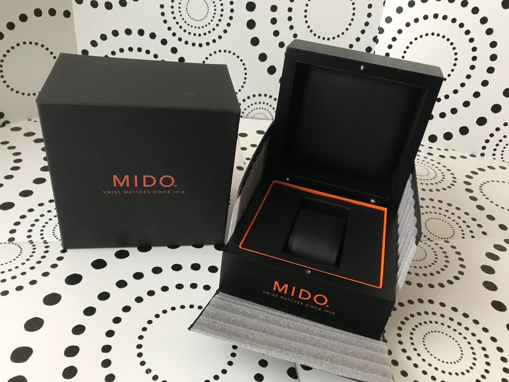 MIDO ORIGINAL - WATCH CASE BOX ECRIN SCHACHTEL !!! (Neu (gemäss ...
