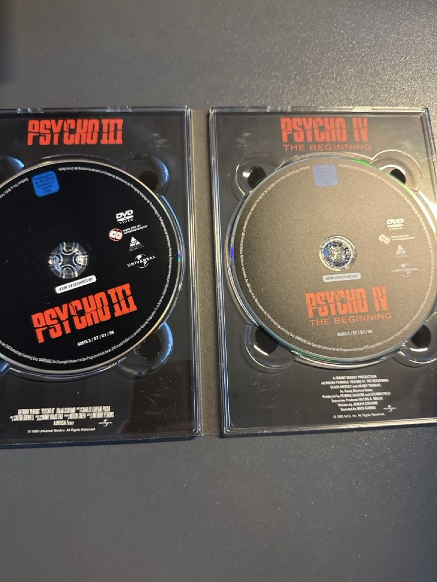 Psycho Collection 1-4 DVD Box Set, Top Zustand (Gebraucht) in ...