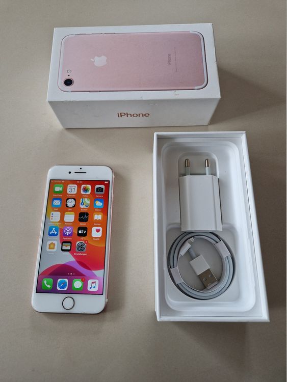 iPhone 7 128GB Rose Gold 2186 mit neuem Akku | Kaufen auf Ricardo