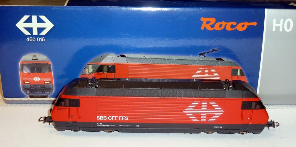 Roco Re 460 SBB 460 016 H0 WS/AC DIGITAL SOUND DEFEKT (Defekt) in ...