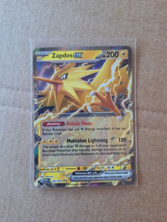 Zapdos ex - Mew 151 (Gebraucht) in Altstätten SG für CHF 3.5 – mit ...