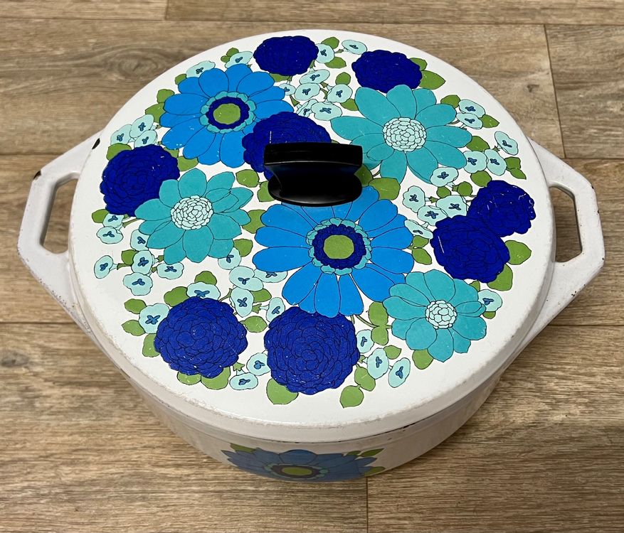 Gusseisen Pfanne Topf mit Deckel Von Roll Emailliert | Kaufen auf Ricardo