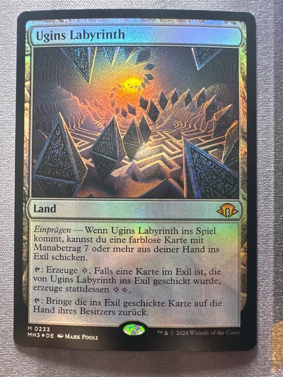 Ugins Labyrinth FOIL 0233 Modern Horizons 3 | Kaufen auf Ricardo