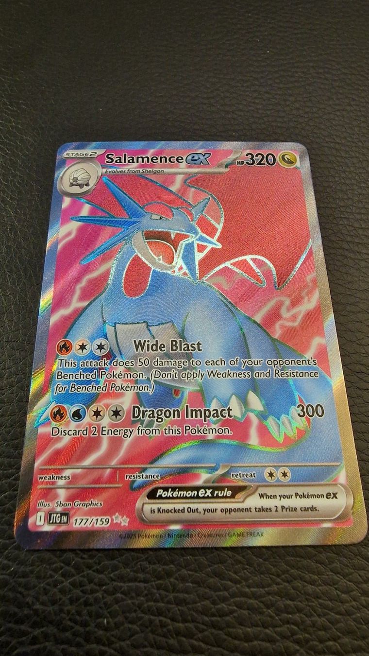 Salamence Ex 177/159 - Journey Together (EN) - Pokémon Card (Gebraucht ...