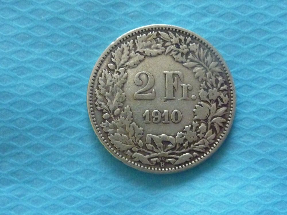 Silber 2 Franken 1910 selten. | Kaufen auf Ricardo