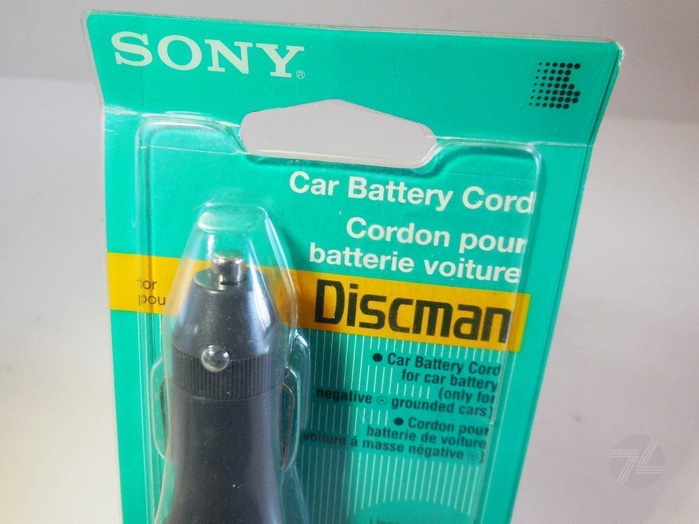 SONY 12 / 4,5V CD Discman Kfz - Adapter (Neu und originalverpackt) in ...