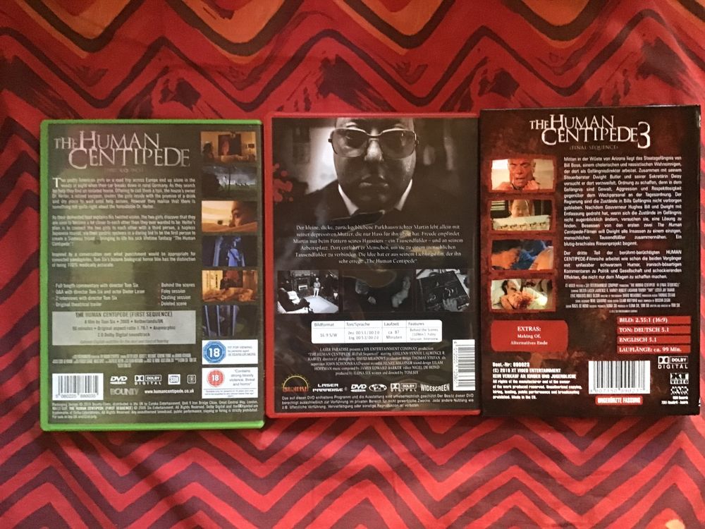 Human Centipede 1, 2, 3 (Gebraucht) in Wil SG für CHF 60 – mit ...