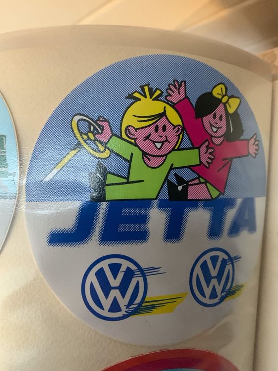 VW Jetta Aufkleber (Gebraucht) in Wiggen für CHF 2 – mit Lieferung auf ...